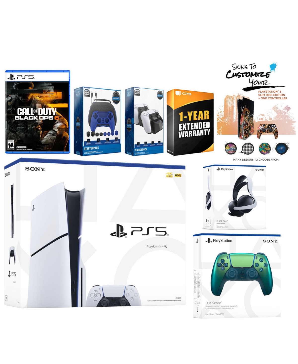 Click here for Sony Playstation 5 Slim Disc PS5 with Call of Duty... prices