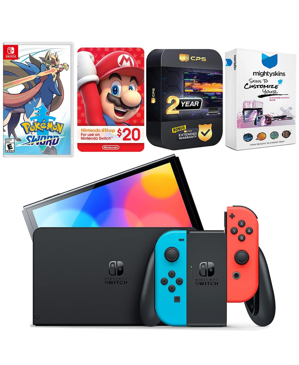 Click here for Nintendo Switch Neon Red & Blue Oled Console with... prices