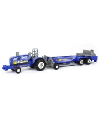 ERTL 1/64 New Holland "Fast Forward" Pulling Tractor with Sled - Macy's