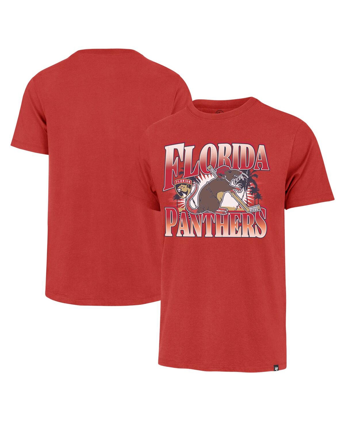 Click here for 47 Brand Mens Red Florida Panthers Rat Franklin T-... prices