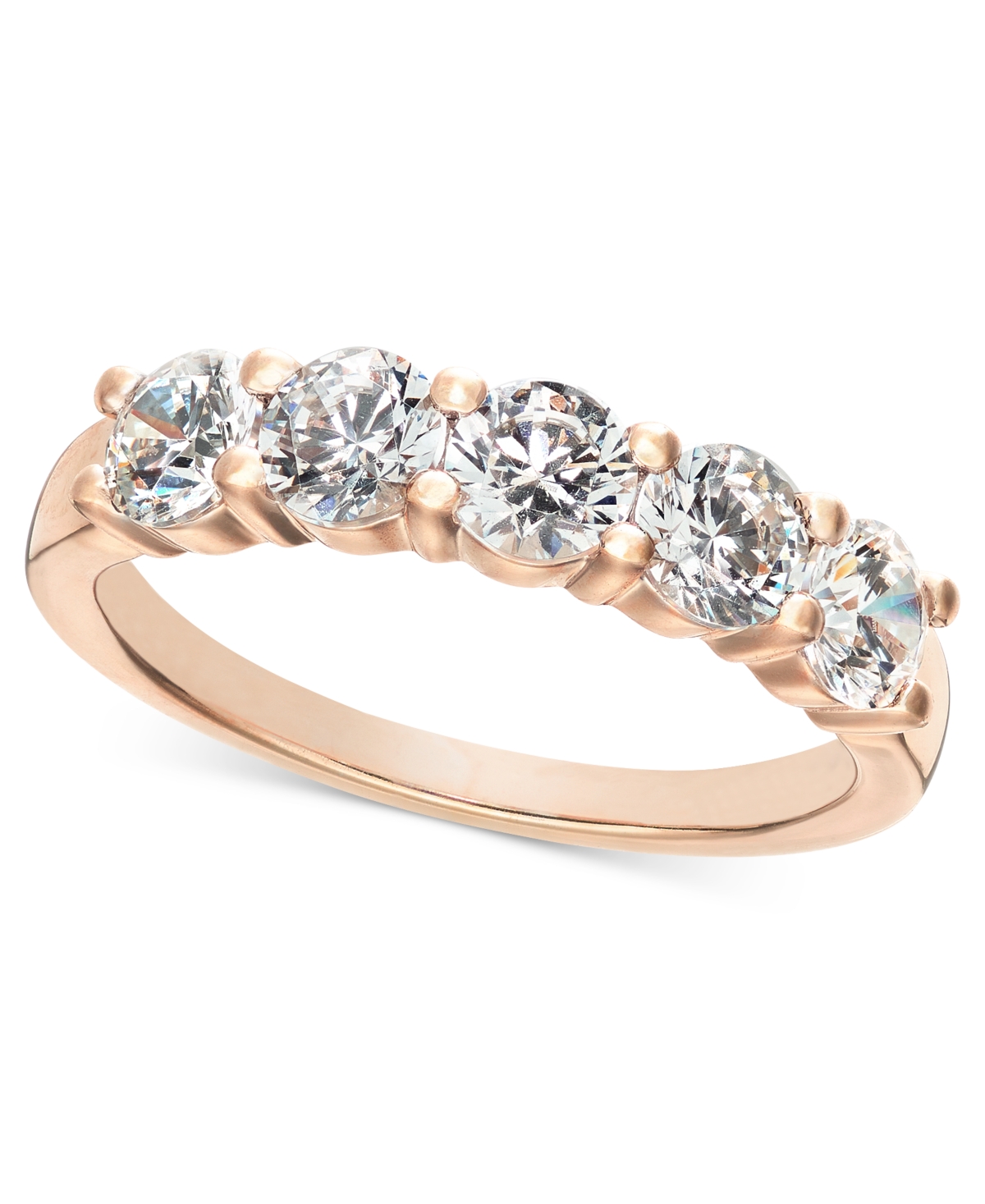 Click here for Diamond 5 Stone Band (1 1/2 ct. t.w.) in 14k White... prices
