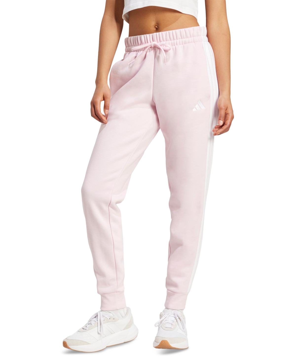 Click here for adidas Womens Essentials Three Stripes Fleece Slim... prices