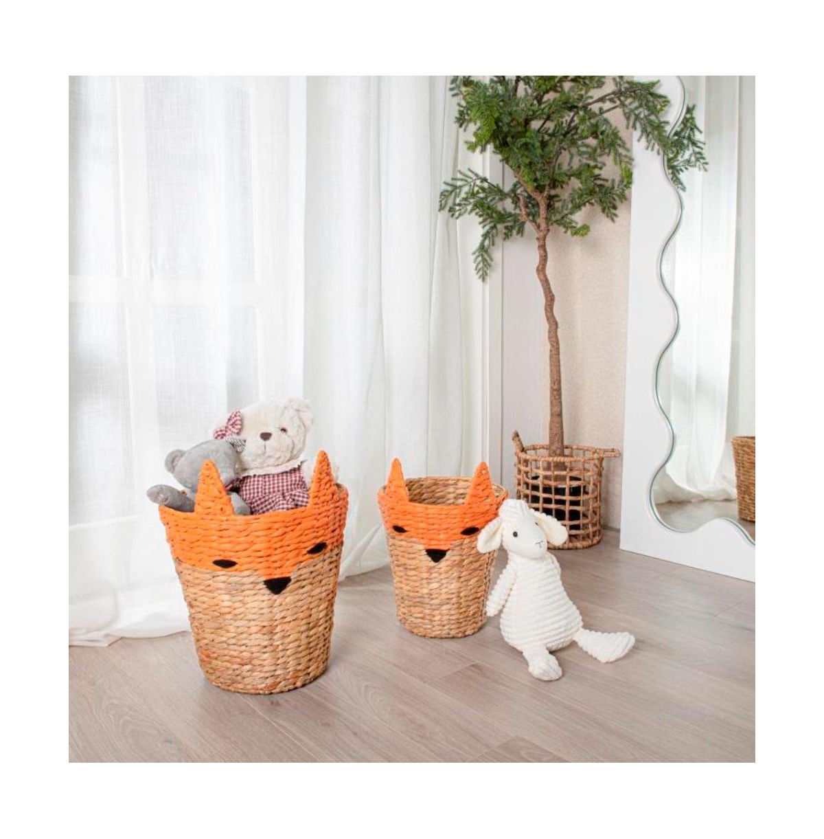 Click here for Home Outfitters S/2 Round Unicorn Baskets  Natural... prices