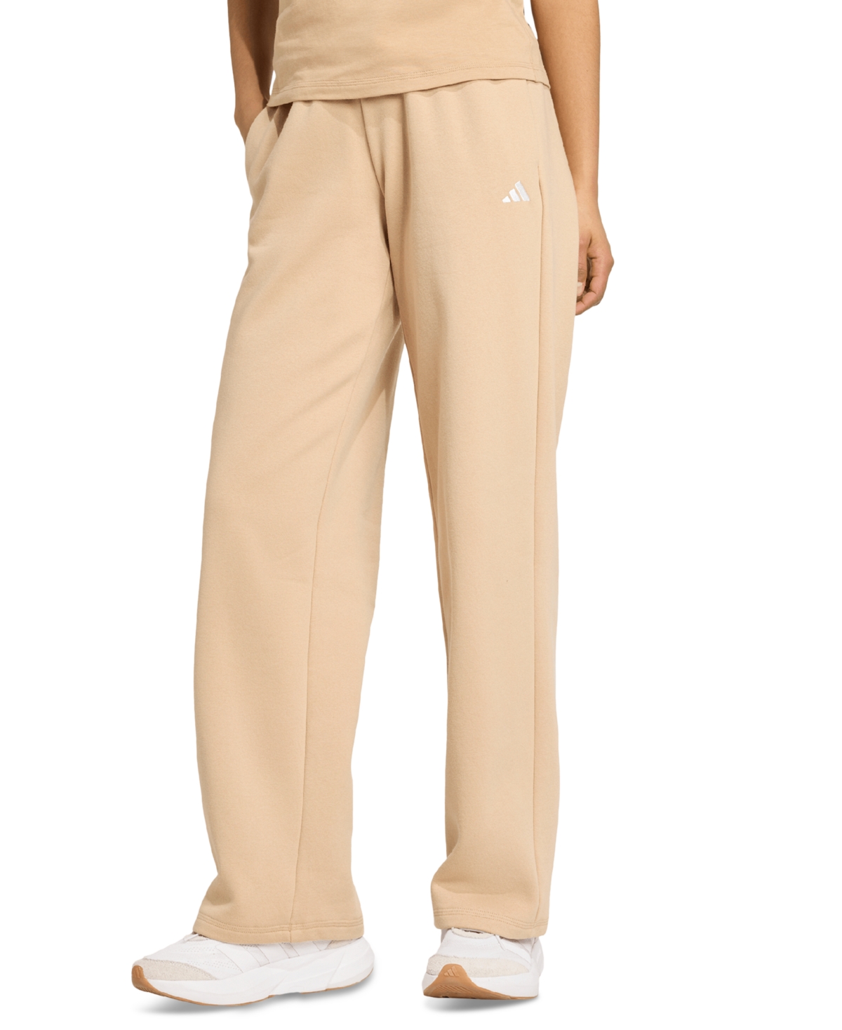 Click here for adidas Womens Essentials Feel Cozy Mid-Rise Open-H... prices