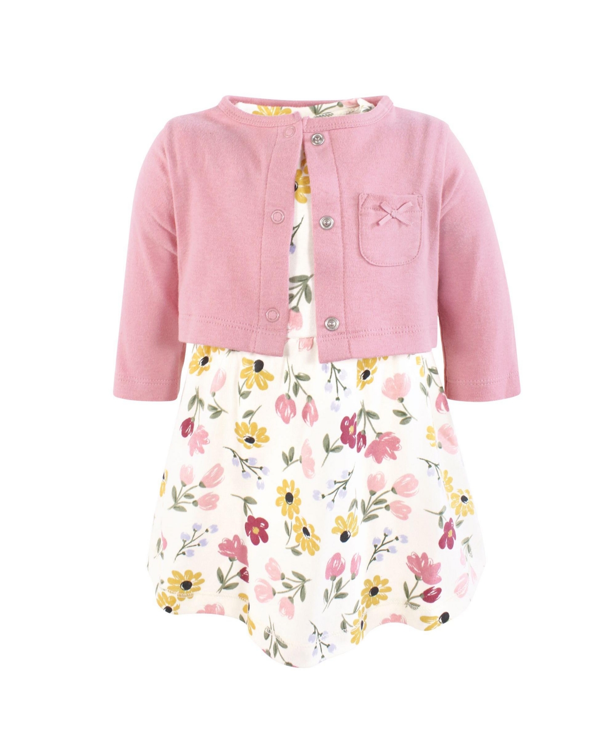 Click here for Hudson Baby Baby Girls Hudson Cotton Dress and Car... prices