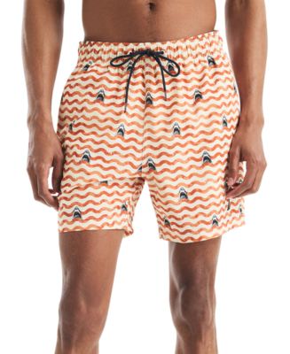 JAWS x Nautica Men's Classic-Fit Active Stretch Quick-Dry Printed 6 ...