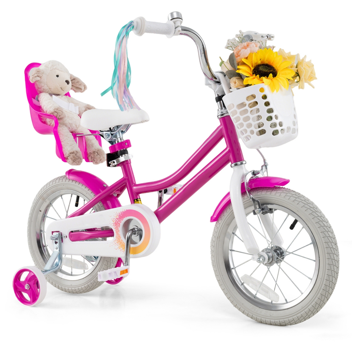 Click here for Kids Bicycle with Training Wheels and Front and Re... prices