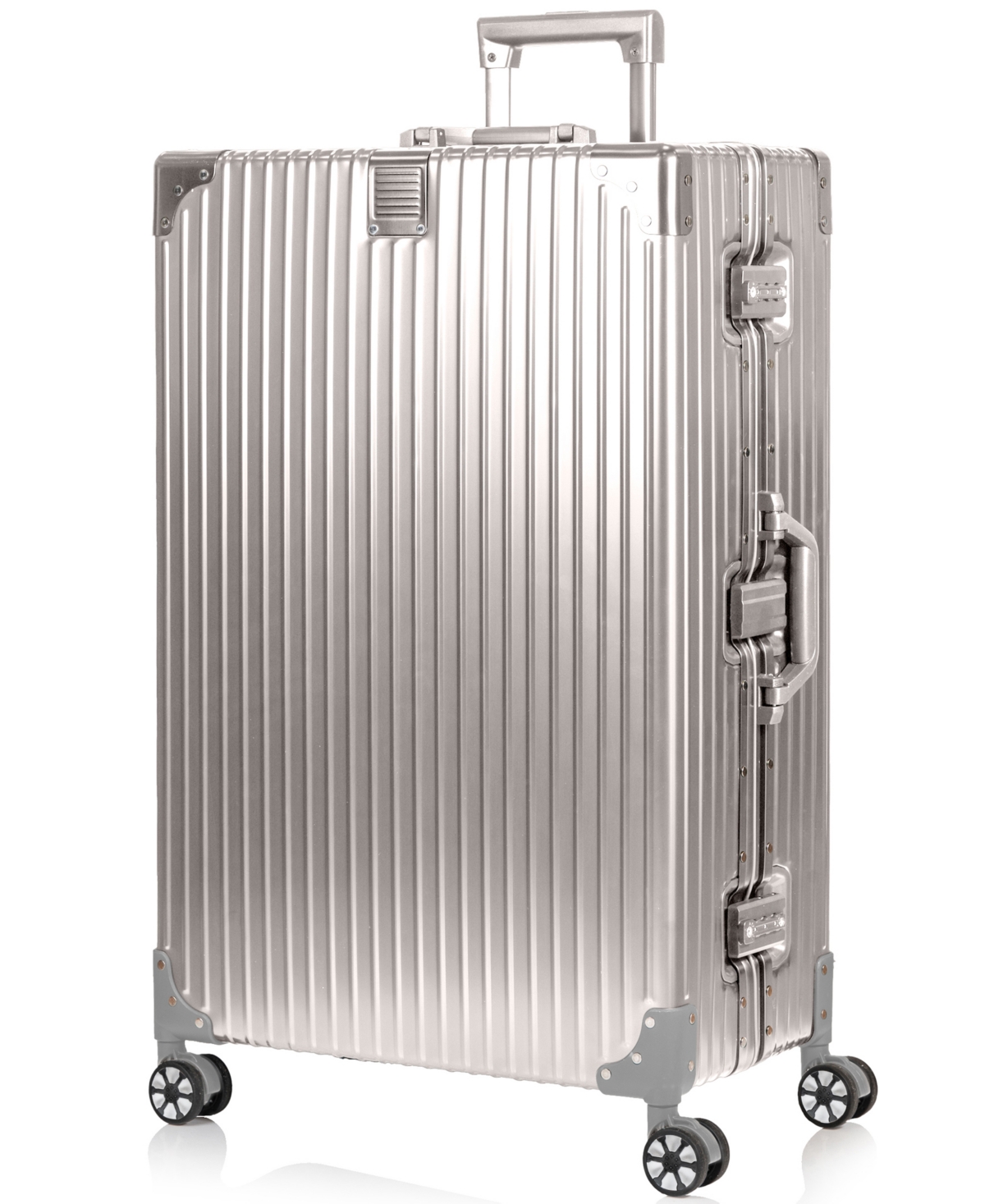 Click here for Champs 31 Elite Hardside Check-in Luggage - Silver prices