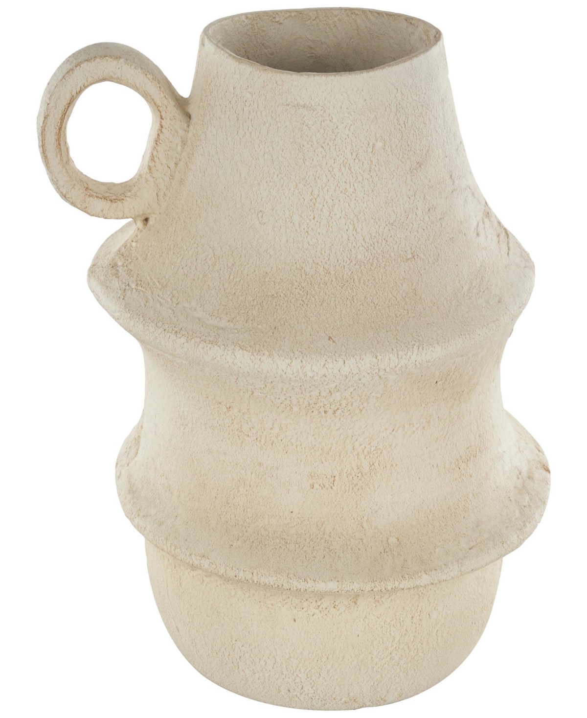 Click here for Rosemary Lane Paper Mache 14.35 Modern Vase - Crea... prices