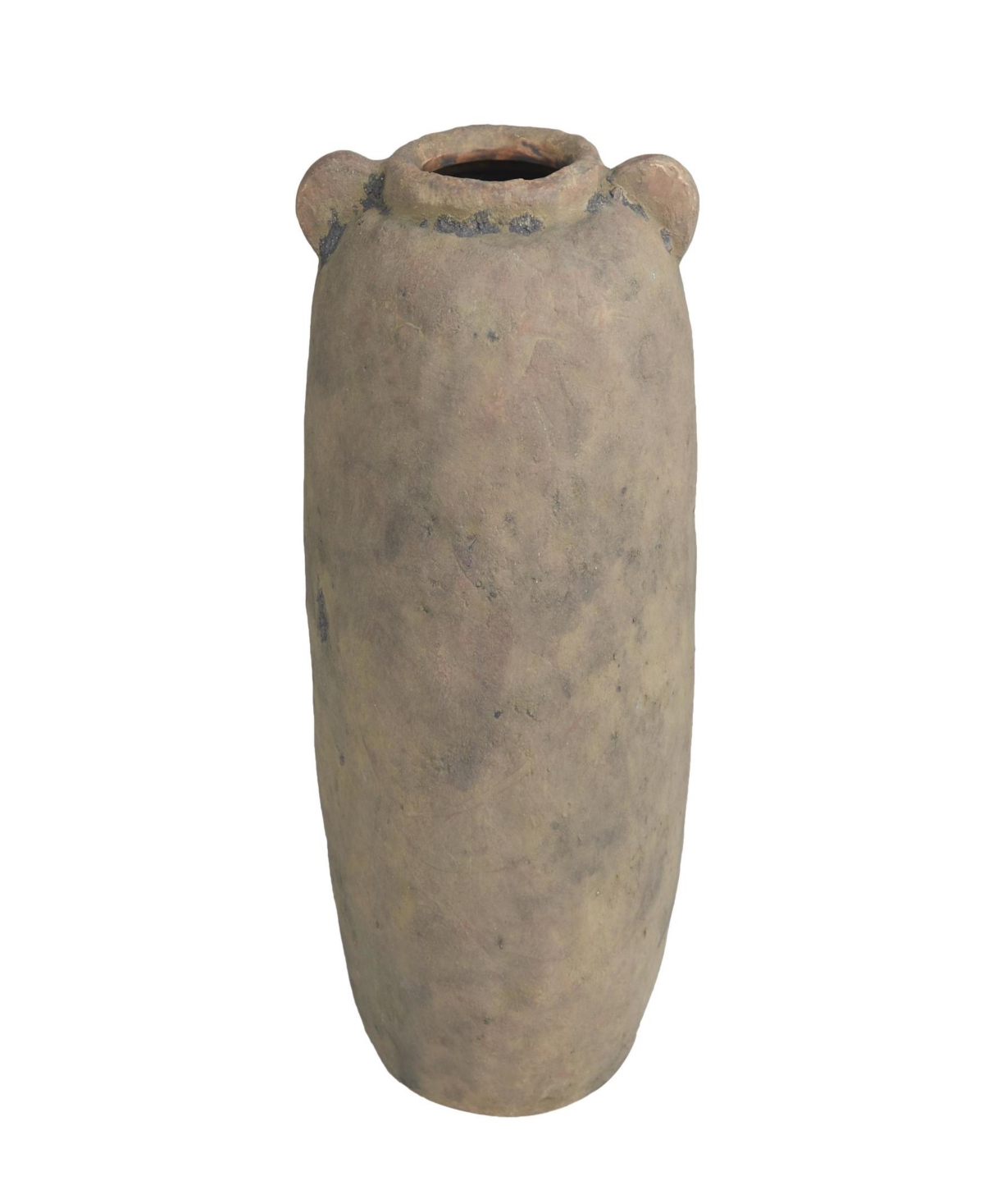 Click here for Rosemary Lane Ceramic 16 Rustic Vase - Brown prices