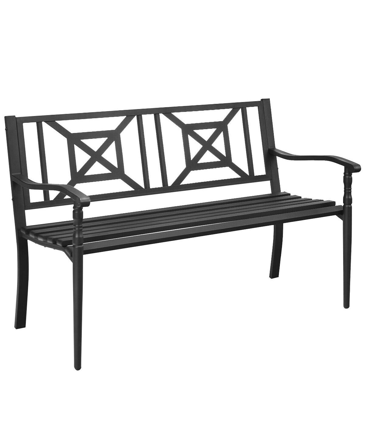 Click here for Weather Resistant Patio Bench with Steel Frame for... prices