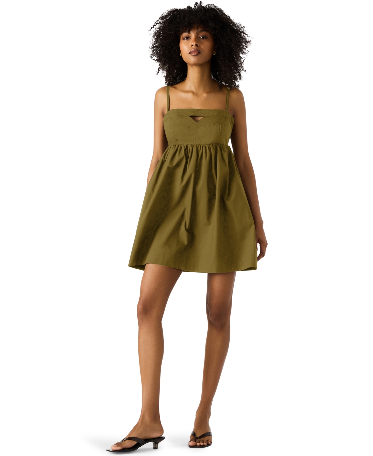 Click here for Steve Madden Womens Meadow Sleeveless Cotton Fit &... prices