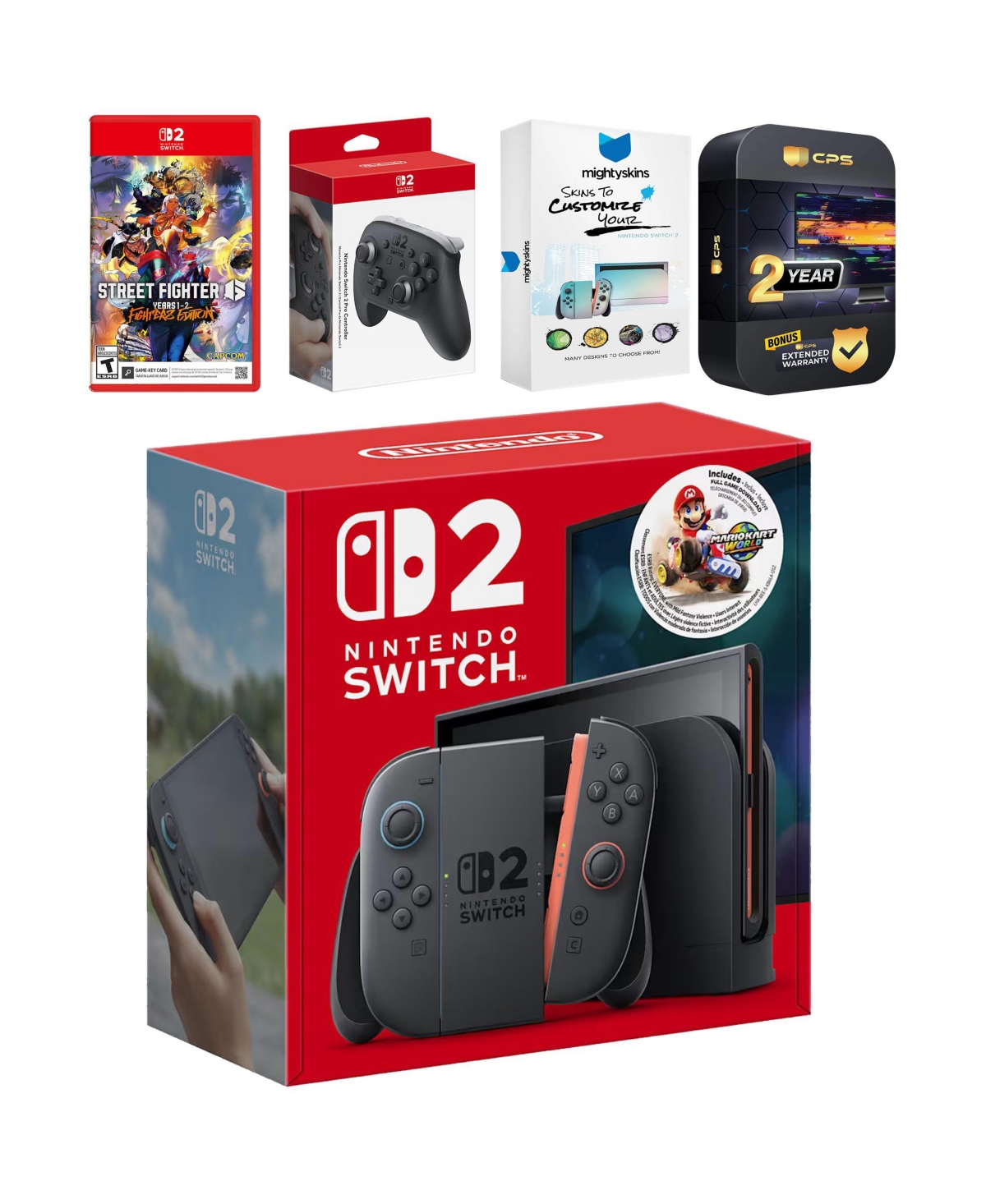 Click here for Nintendo Switch 2 + Mario Kart World Bundle with S... prices