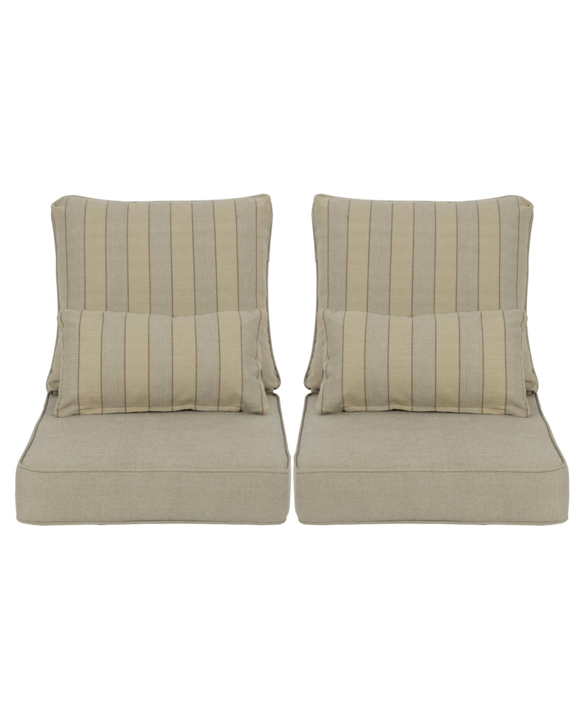 Click here for Aoodor 24 x 24 Outdoor Deep Seat Cushion Set  Olef... prices