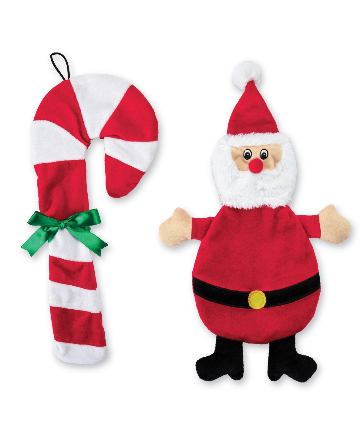 Click here for Stuffing-Free Christmas Pet Toys - Set of 2 - Red prices