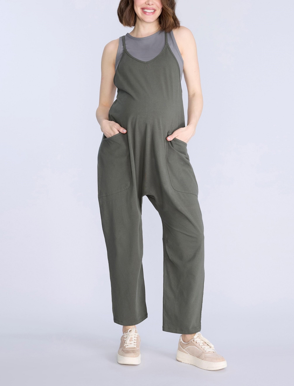 Click here for Motherhood Maternity Womens Sleeveless Relaxed Fit... prices