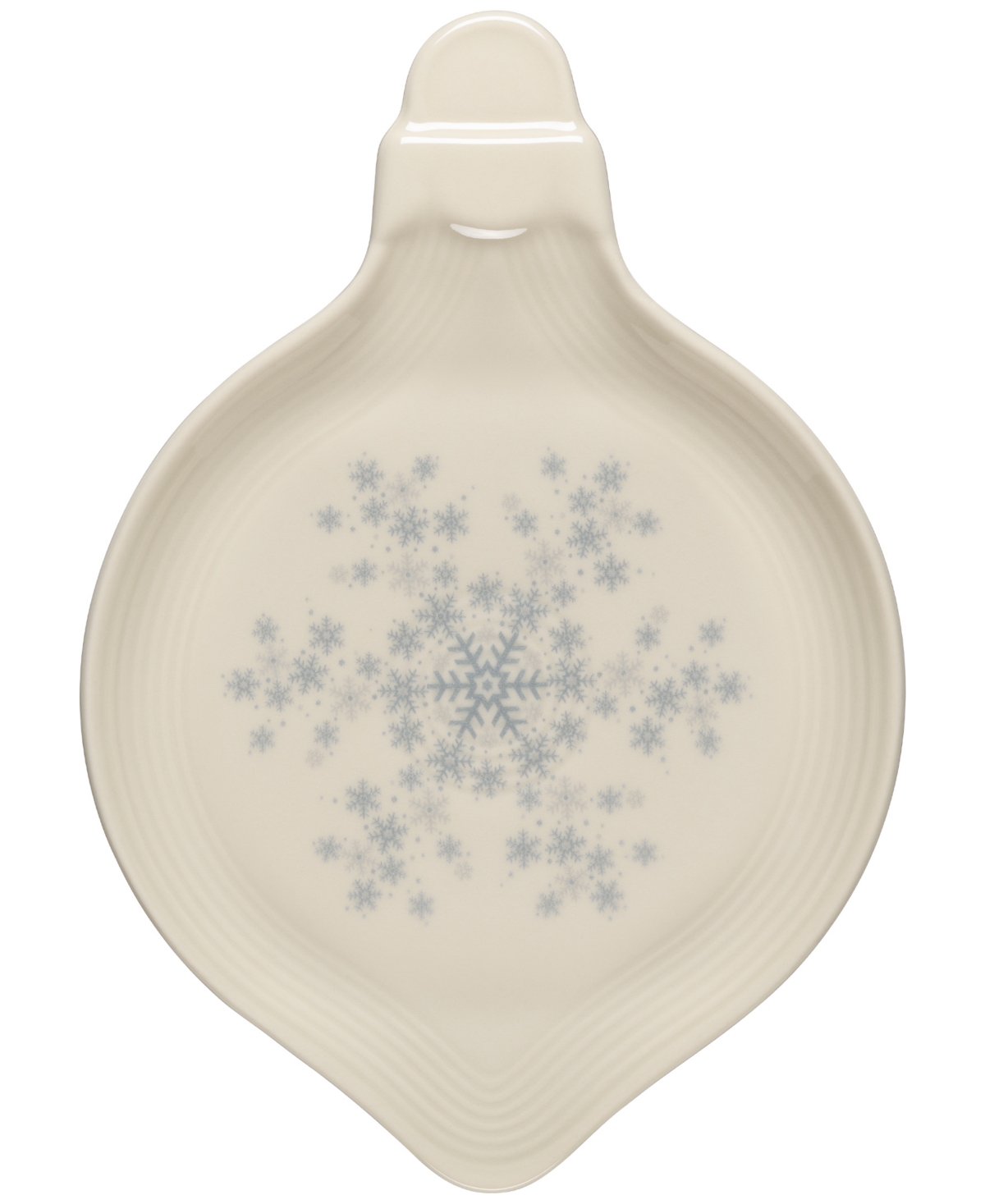 Click here for Fiesta Linen Snowflakes Ornament-Shaped Plate  Exc... prices