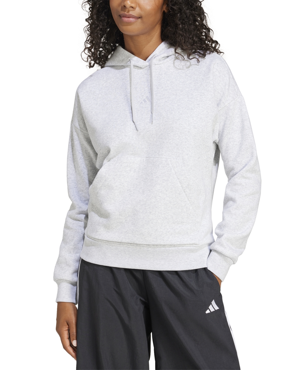 Click here for adidas Womens Essentials Long-Sleeve Logo Hoodie -... prices