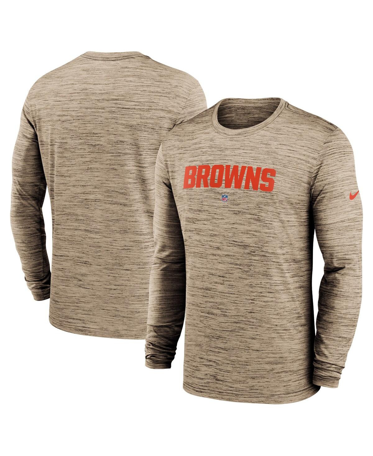Click here for Nike Mens Brown Cleveland Browns Sideline Team Vel... prices