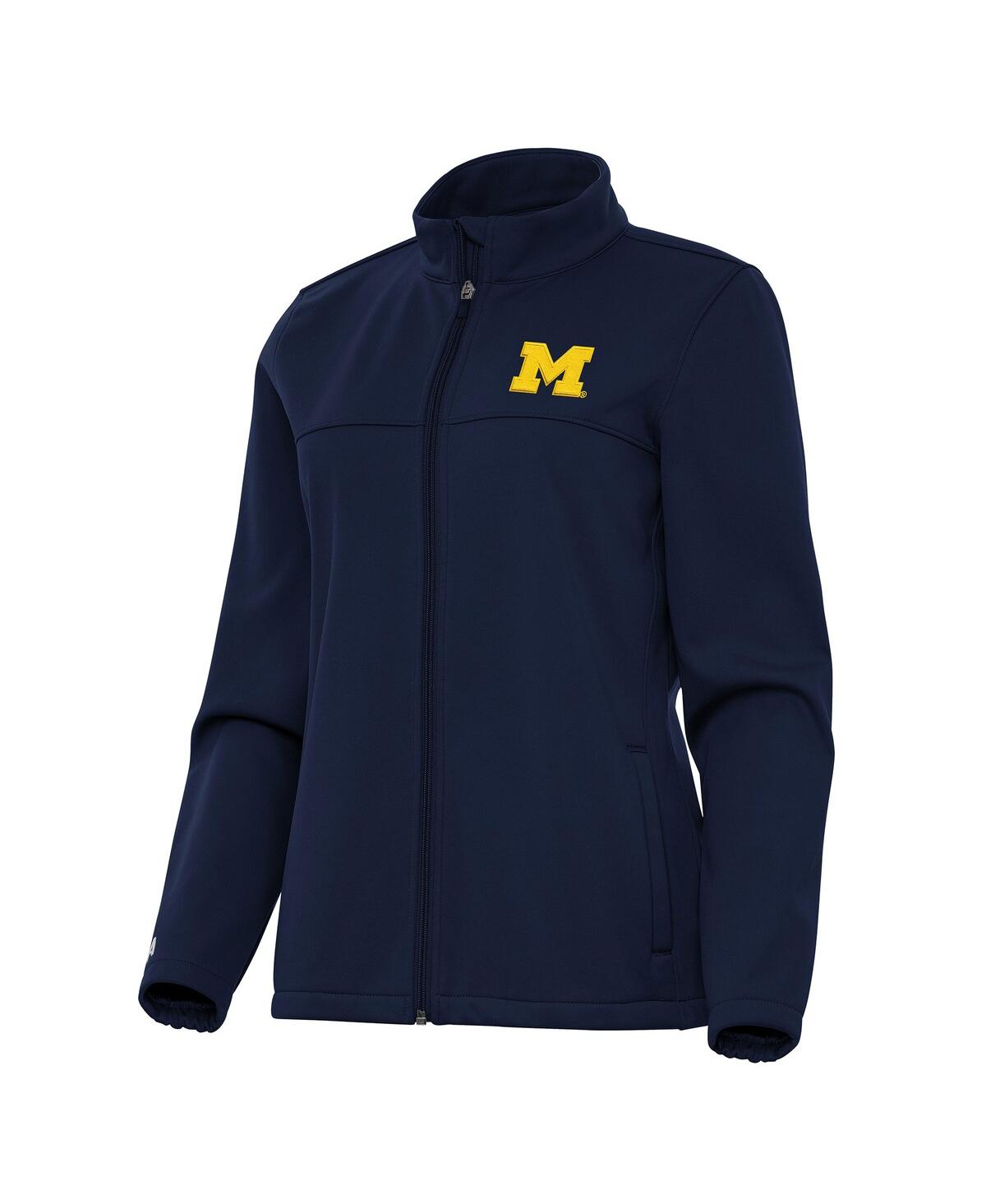 Click here for Antigua Womens Navy Michigan Wolverines Links 2 Fu... prices