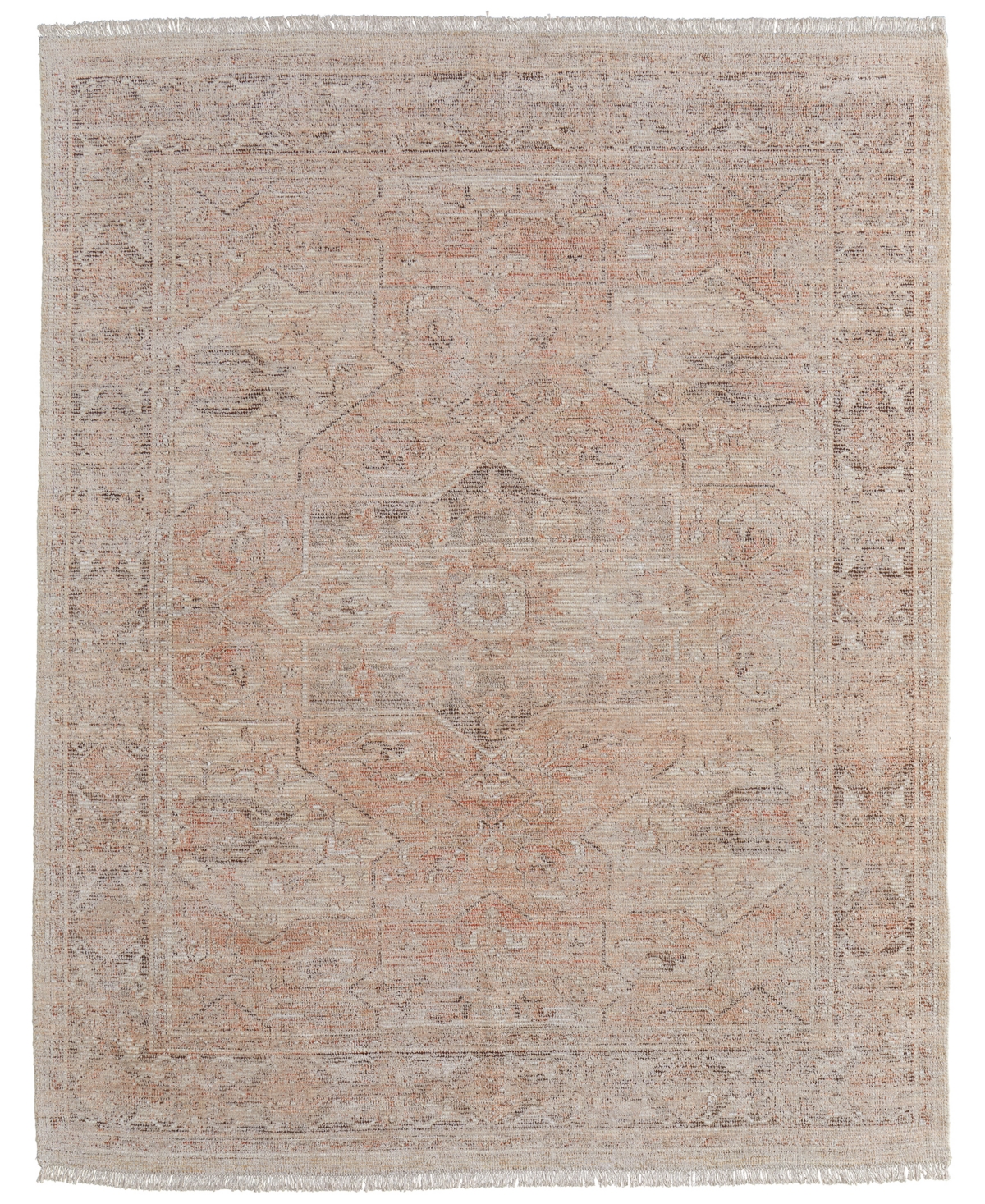 Click here for Feizy Caldwell 8977F 2x3 Area Rug - Orange  Tan prices