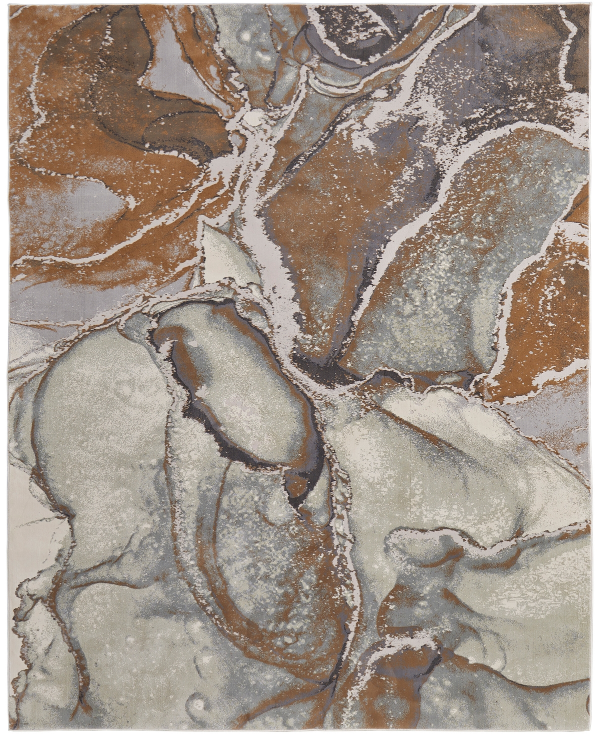 Click here for Feizy Clio 39K5F 2x3 Area Rug - Gray  Brown prices