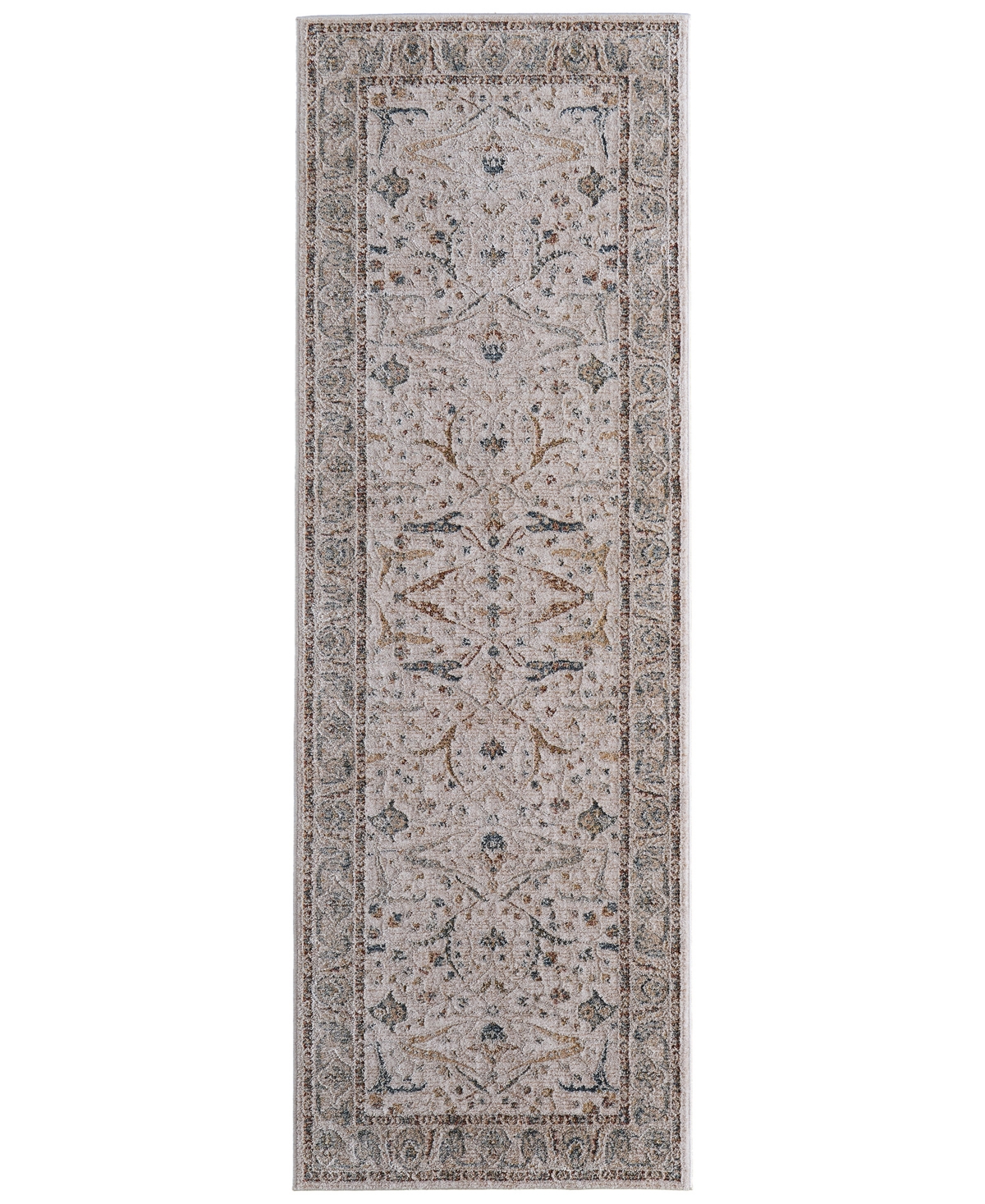 Click here for Feizy Pasha 39M4F 26x73 Runner Area Rug - Ivory  R... prices