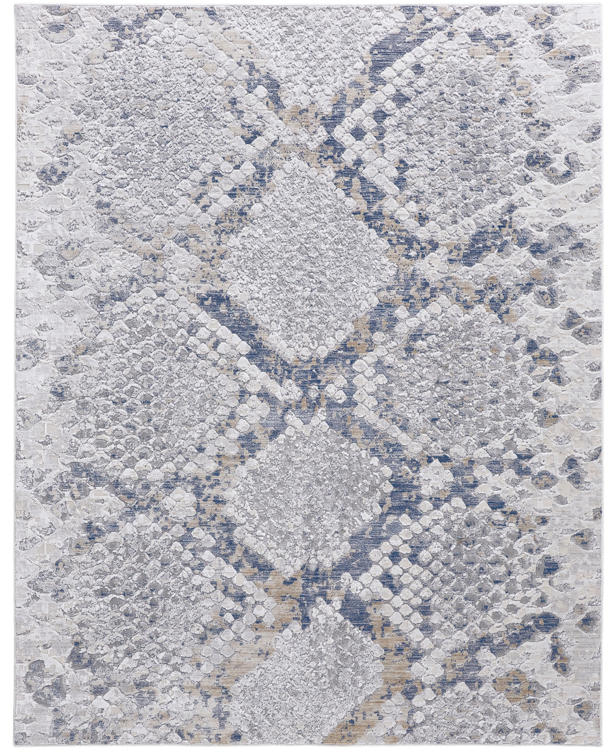 Click here for Feizy Laina 39GIF 710x96 Area Rug - Silver prices