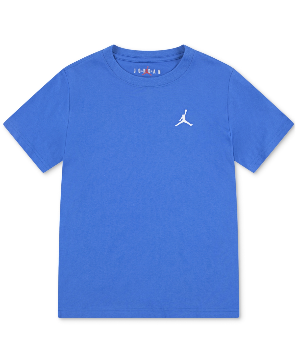 Click here for Jordan Big Boys Jumpman Air Embroidery T-Shirt - S... prices