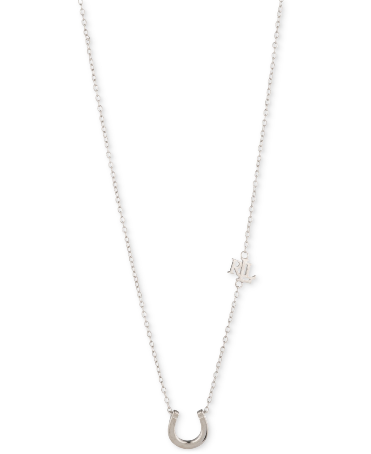 Click here for Lauren Ralph Lauren Sterling Silver Horseshoe Pend... prices