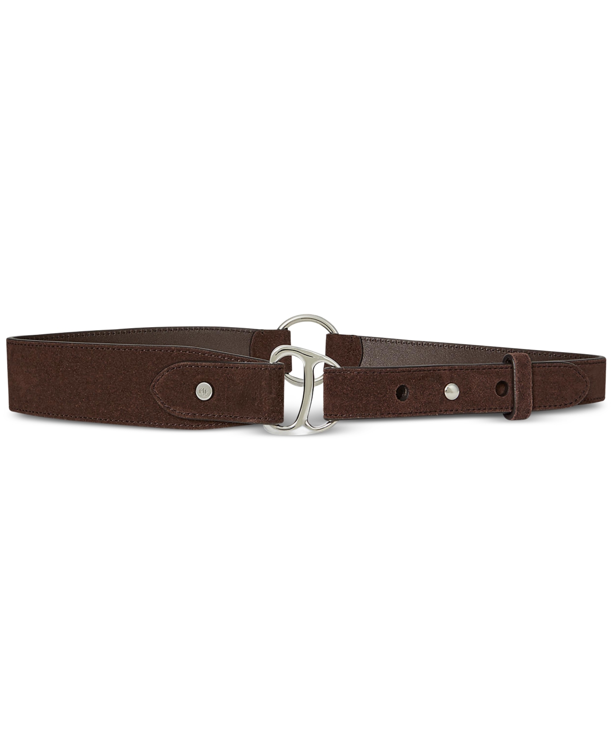 Click here for Lauren Ralph Lauren Equestrian D-Ring Suede Belt -... prices