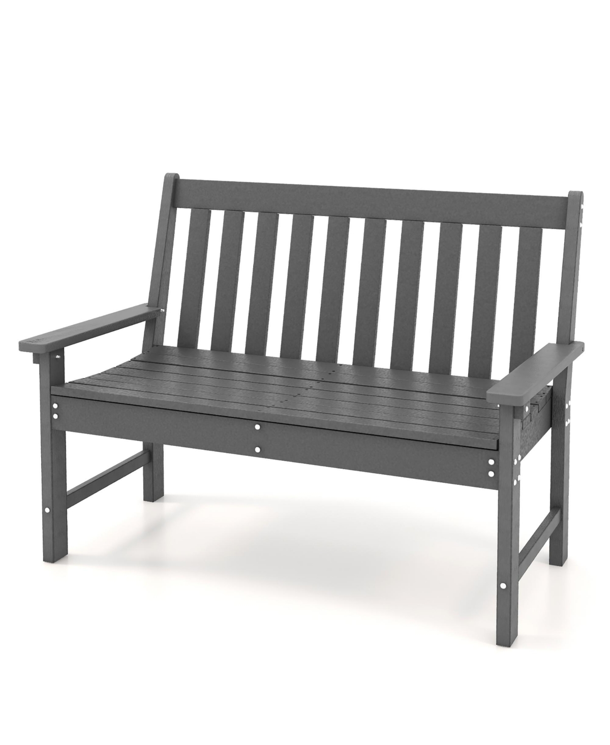 Click here for Gymax Garden Bench All-Weather Hdpe 2-Person Outdo... prices
