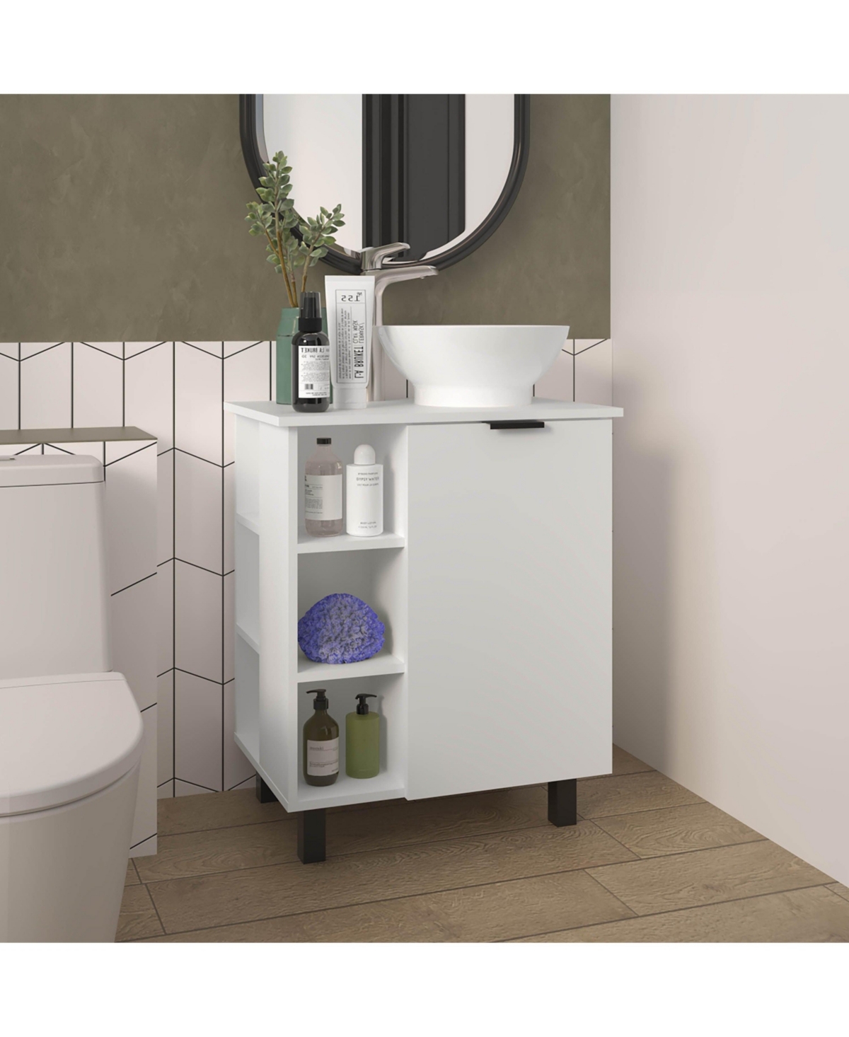 Click here for Fm Furniture Pinal Bathroom Vanity  Single Door  8... prices