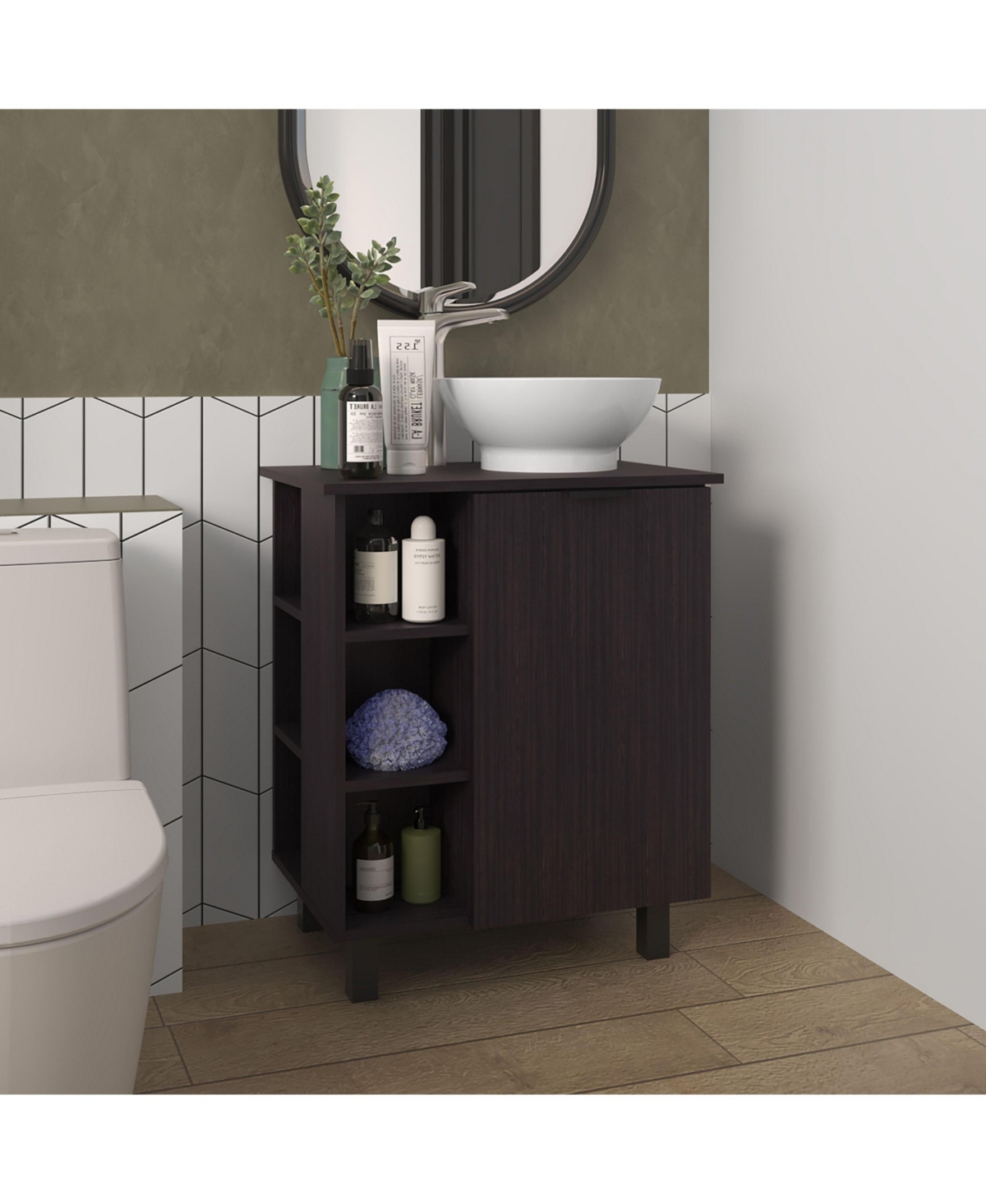 Click here for Fm Furniture Pinal Bathroom Vanity  Single Door  8... prices