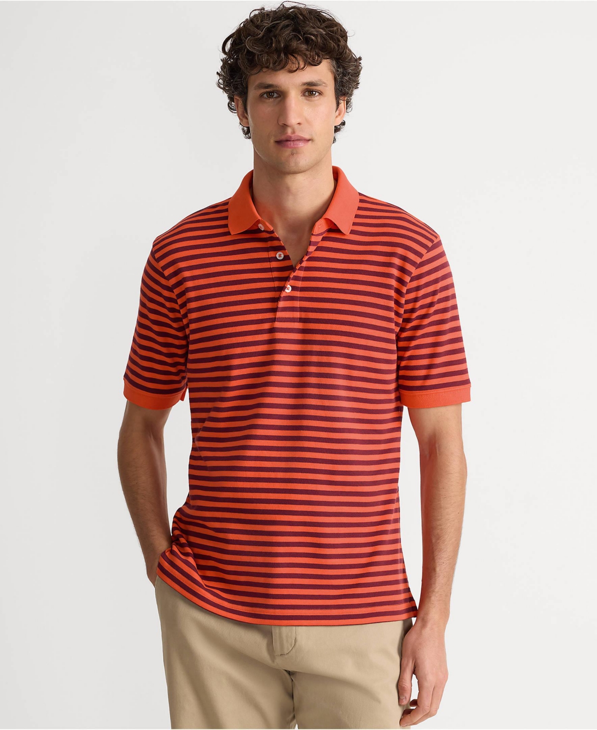 Click here for Lands End Mens Short Sleeve Cotton Supima Polo Shi... prices