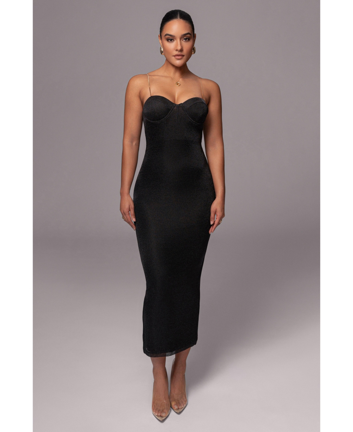 Click here for Jluxlabel Womens Twilight Elegance Maxi Dress - Bl... prices