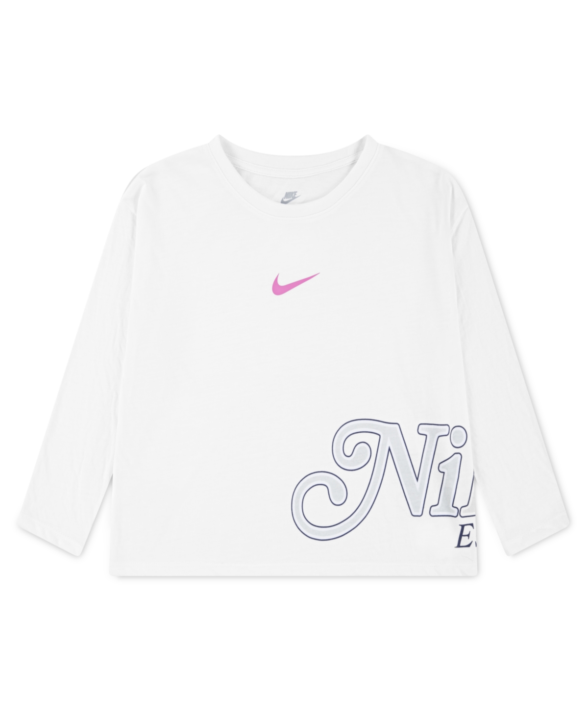 Click here for Nike Little Girls Varsity Prep Long Sleeve Top - W... prices