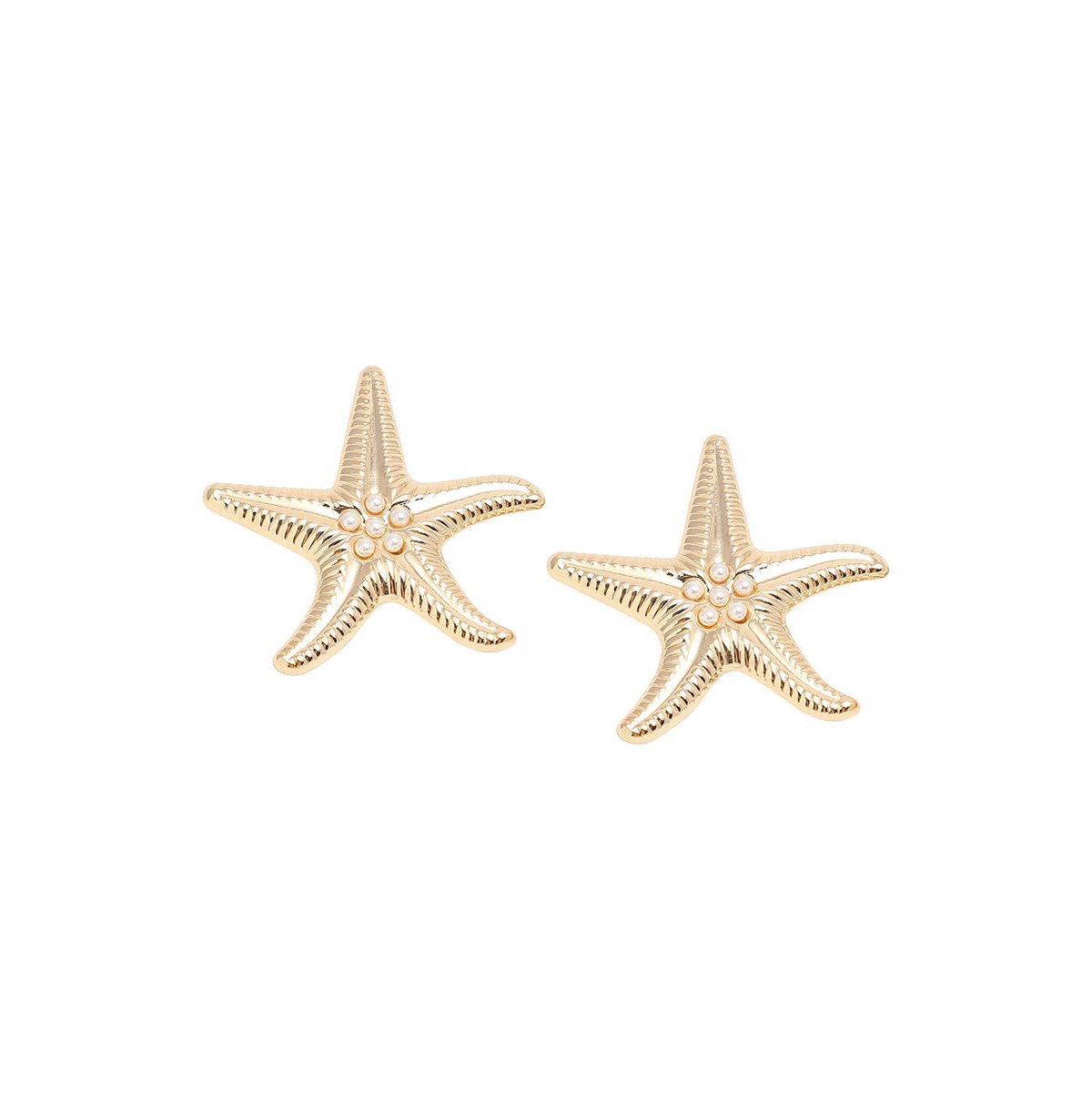 Click here for Sohi Starfish Drop Earrings - Gold prices