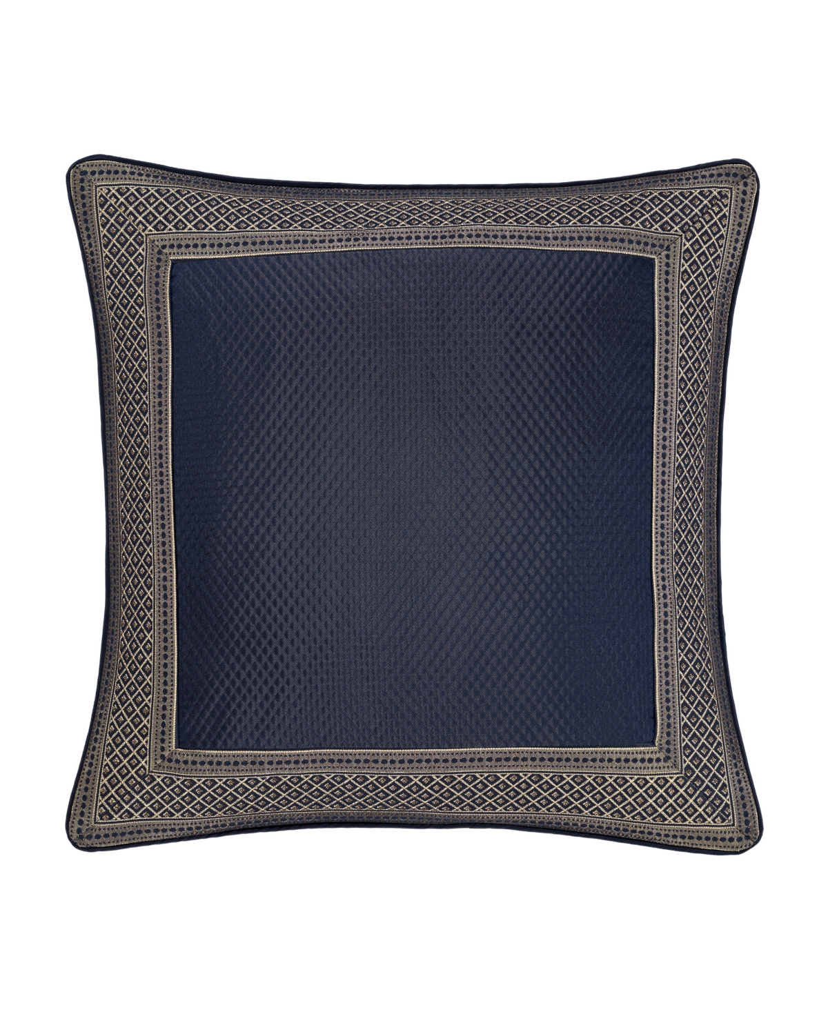 J Queen New York Excelsior Sham  European - French Blue