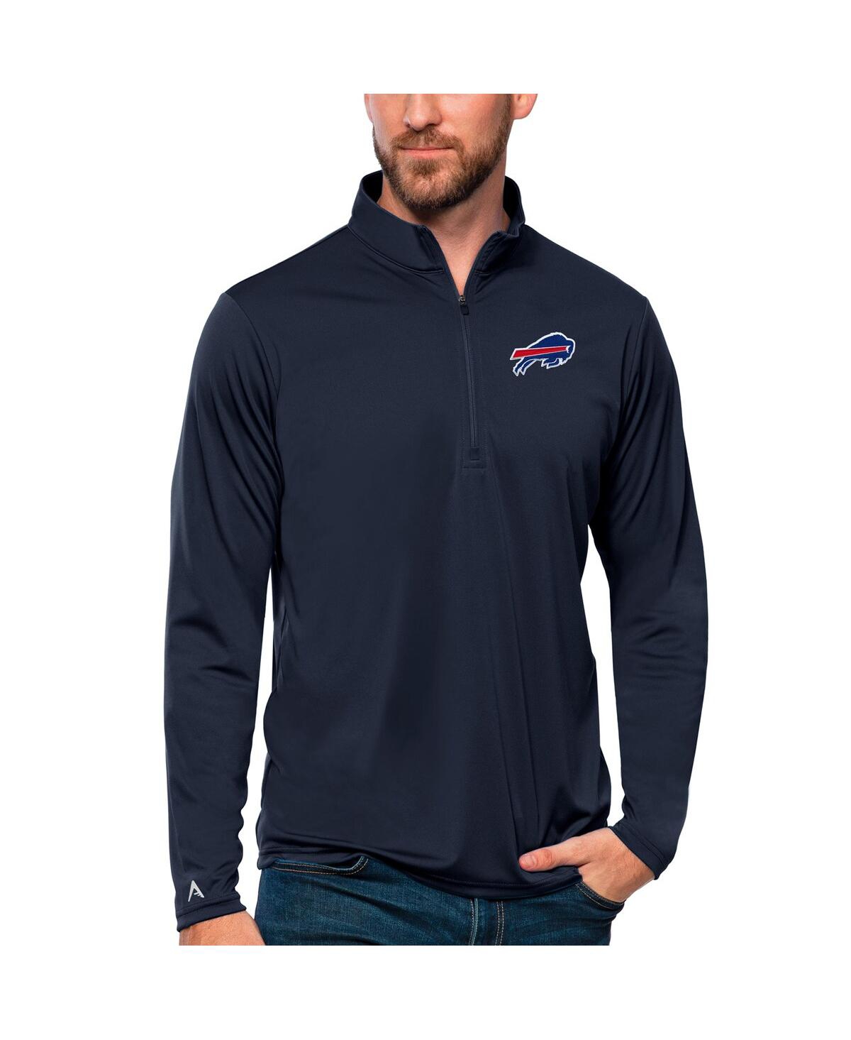 Click here for Antigua Mens Navy Buffalo Bills Tribute Quarter-Zi... prices