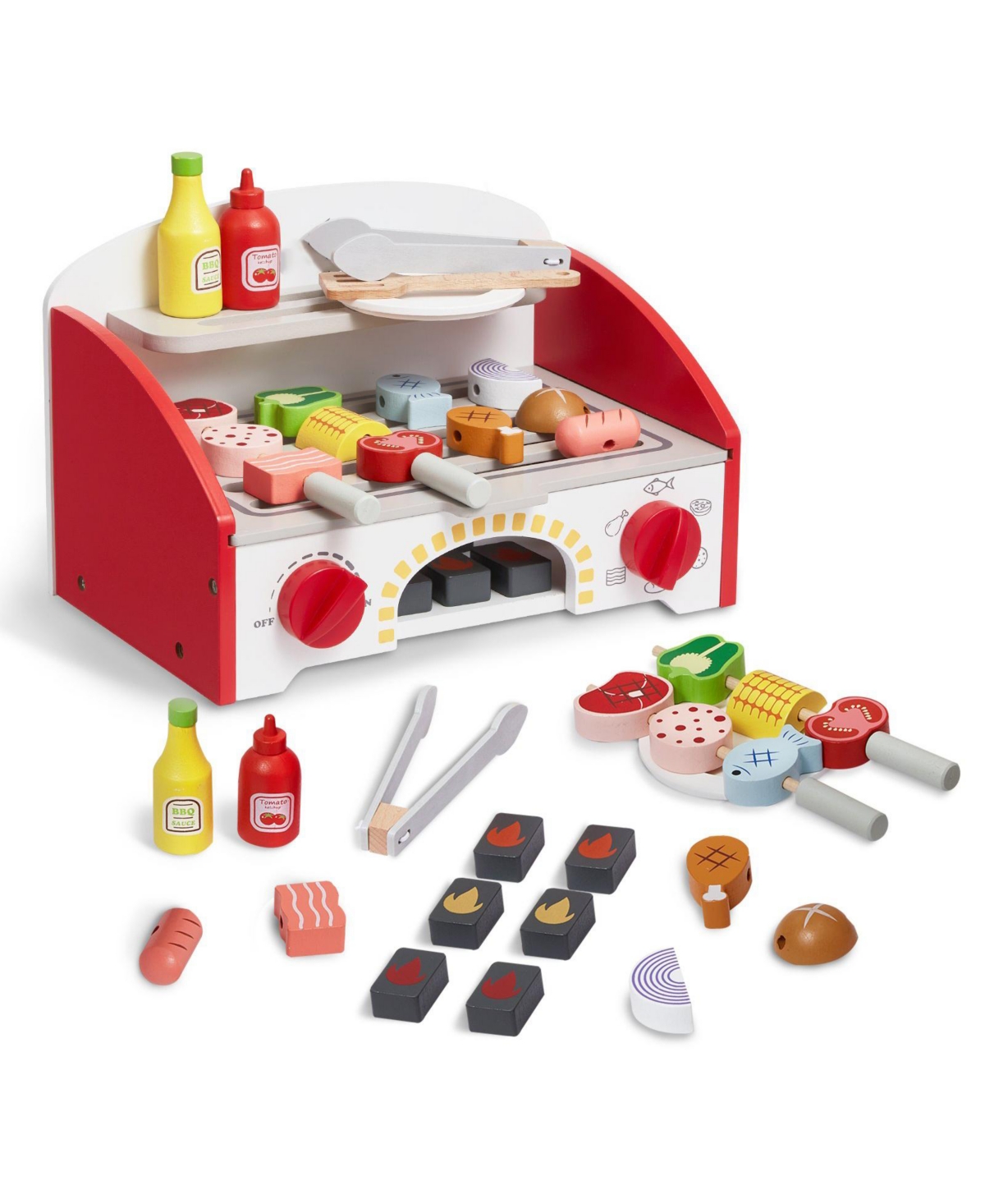 Click here for Slickblue 26 Piece Kids Bbq Grill Playset Wooden P... prices