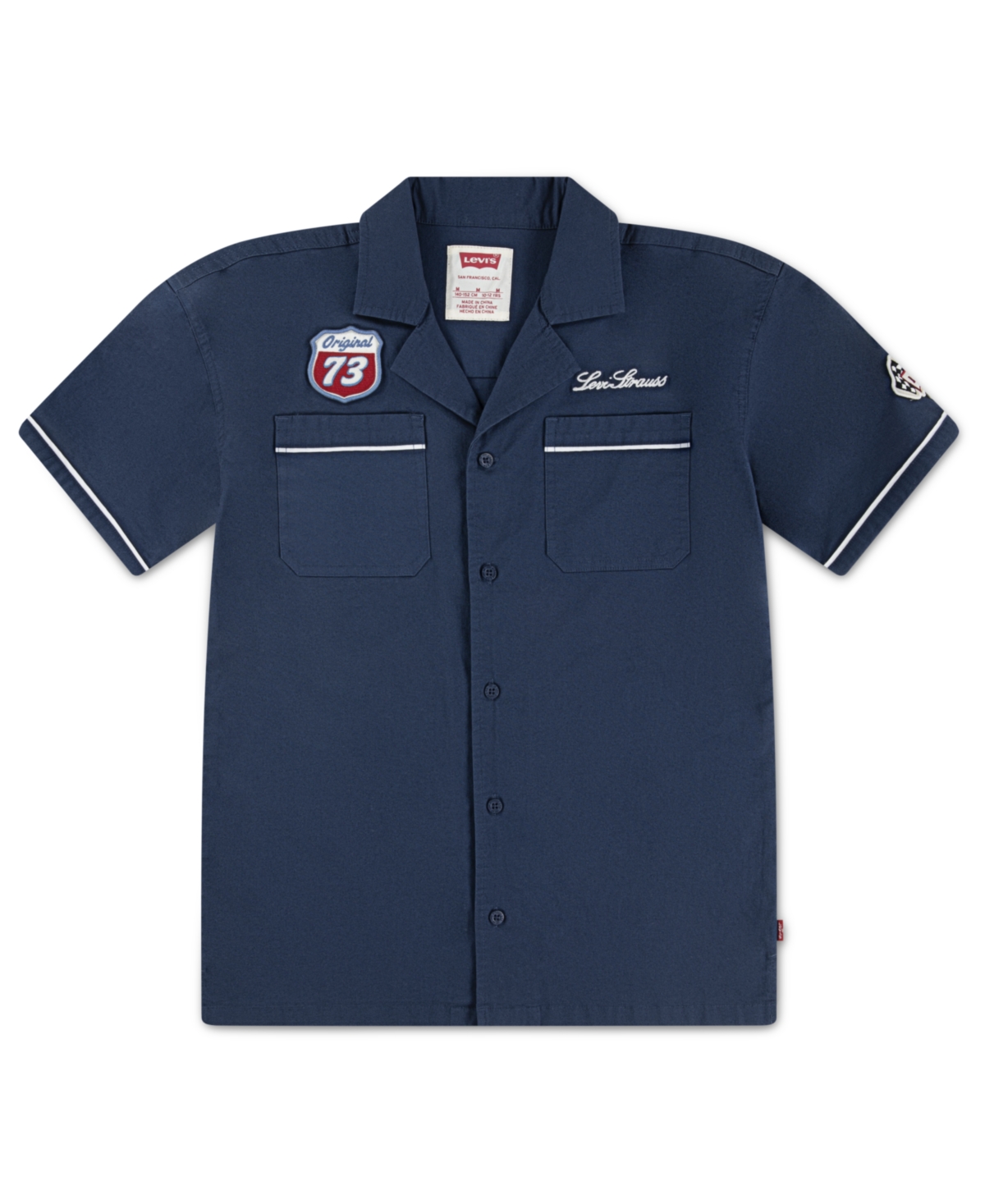 Click here for Levis Big Boys Mechanic Short Sleeve Button-Up Shi... prices