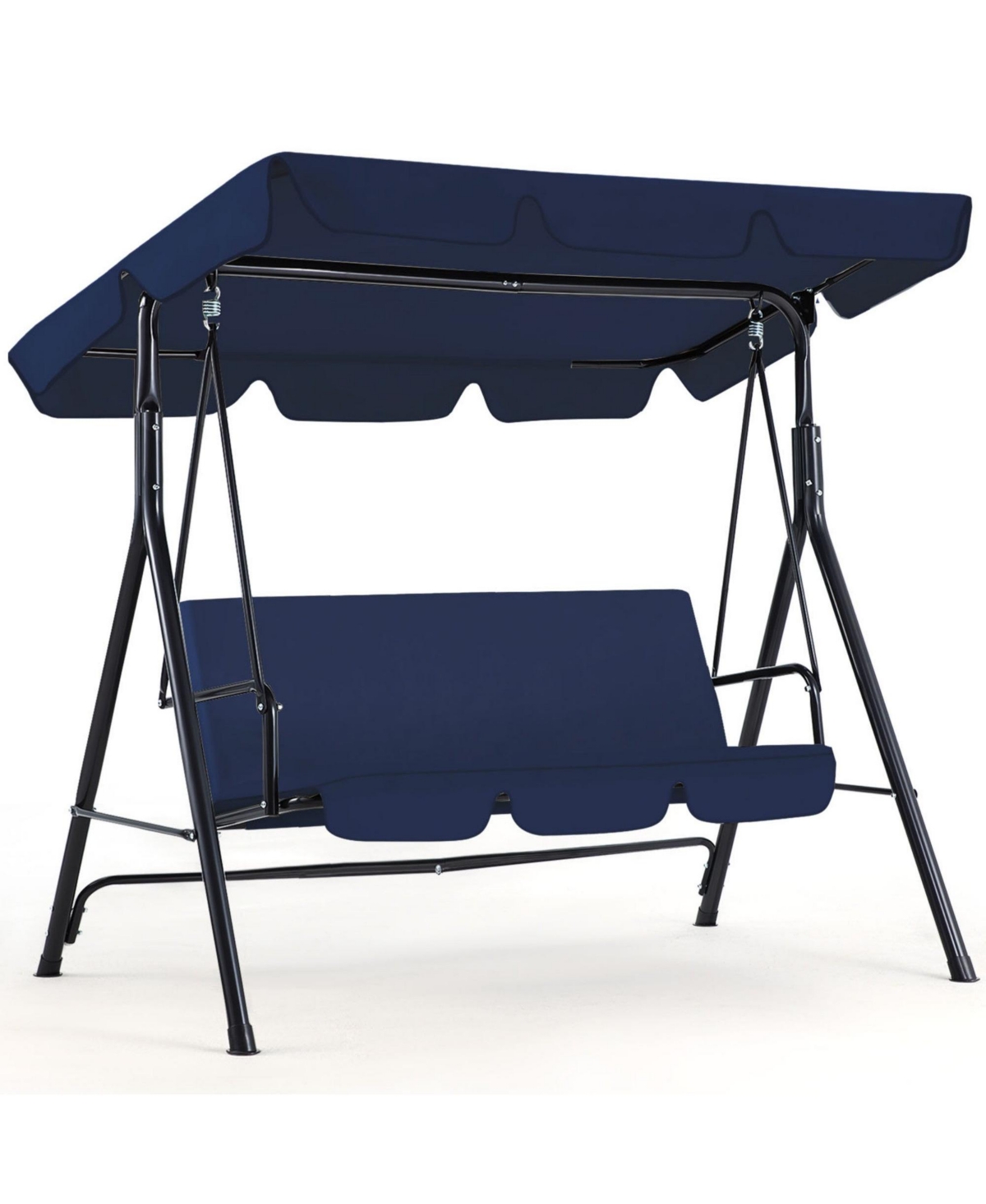 Click here for Boyel Living 3-Person Metal Patio Swing with Remov... prices