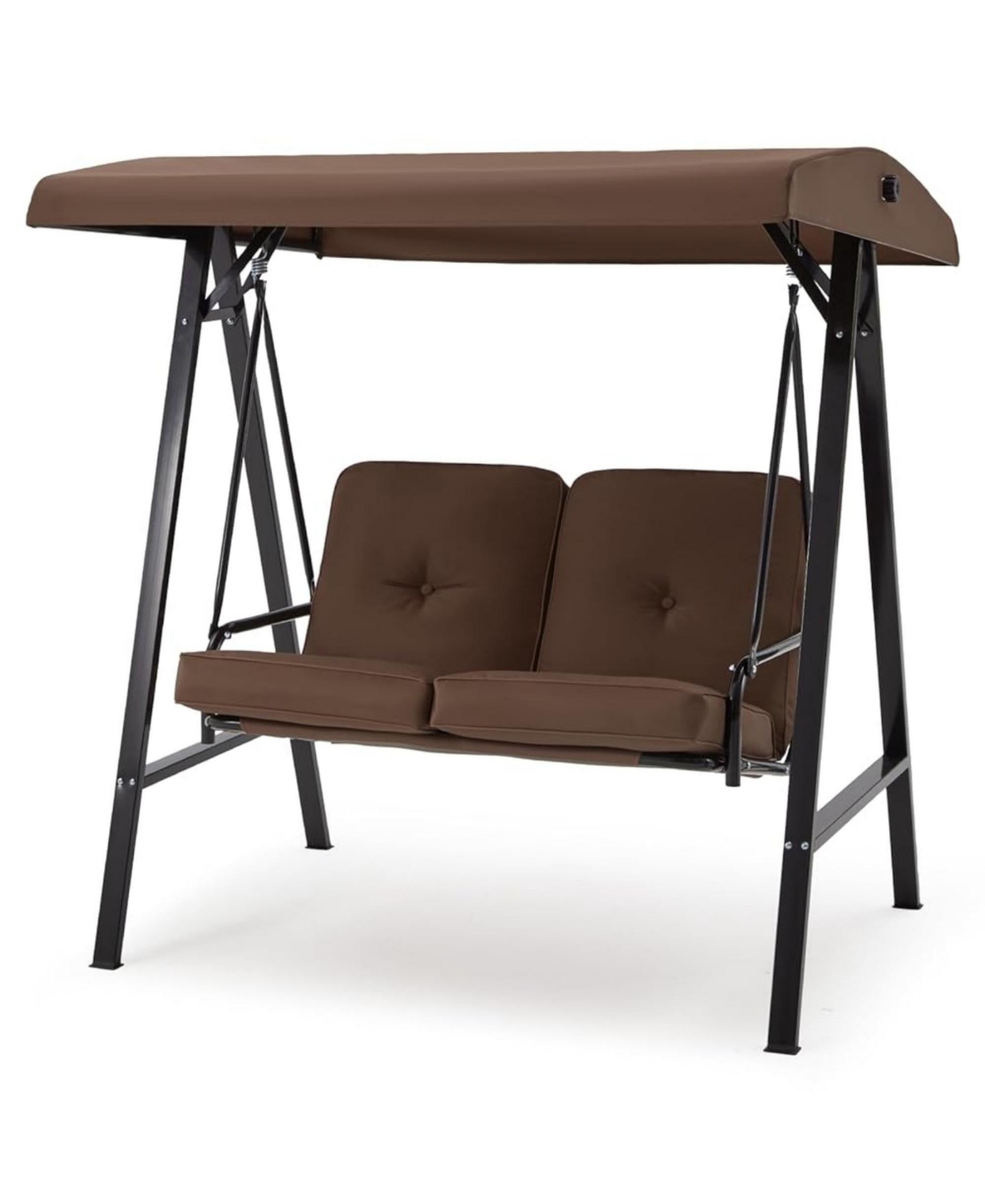 Click here for Boyel Living 2-Person Metal Patio Swing with Remov... prices