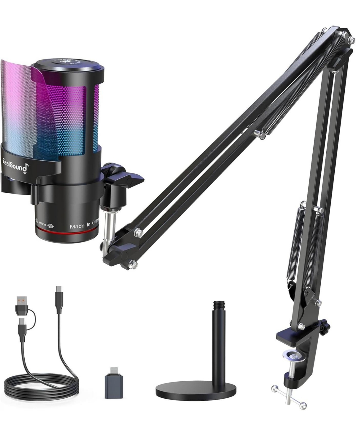 Click here for ZealSound Usb Microphone for iPhone Noise Cancella... prices