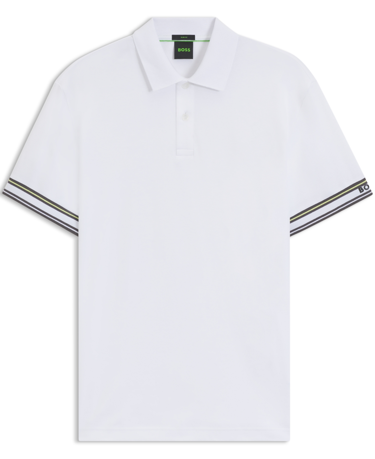 Click here for Boss by Hugo Boss Mens Cotton Slim-Fit Polo Shirt... prices