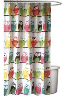 Click here for Kate Aurora Juvenile Owls Novelty Fabric Shower Cu... prices