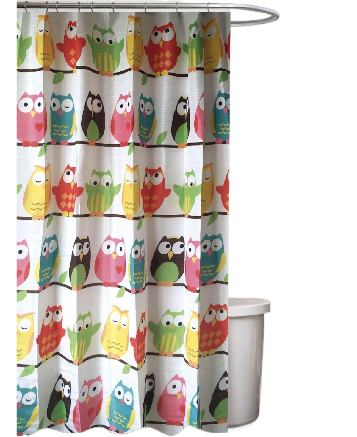 Click here for Kate Aurora Juvenile Owls Novelty Fabric Shower Cu... prices