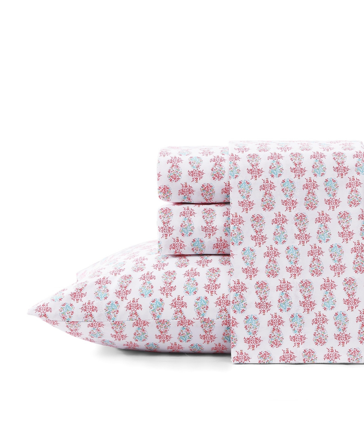 Click here for Tommy Bahama Home Cotton Percale 4 Piece Sheet Set... prices
