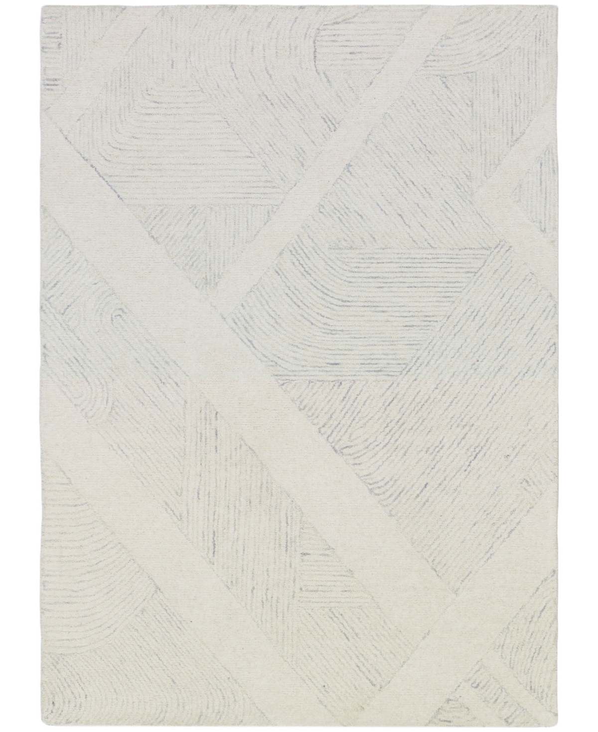 Click here for Dkny Pure Patterns PRN01 37x57 Area Rug - Ivory  G... prices